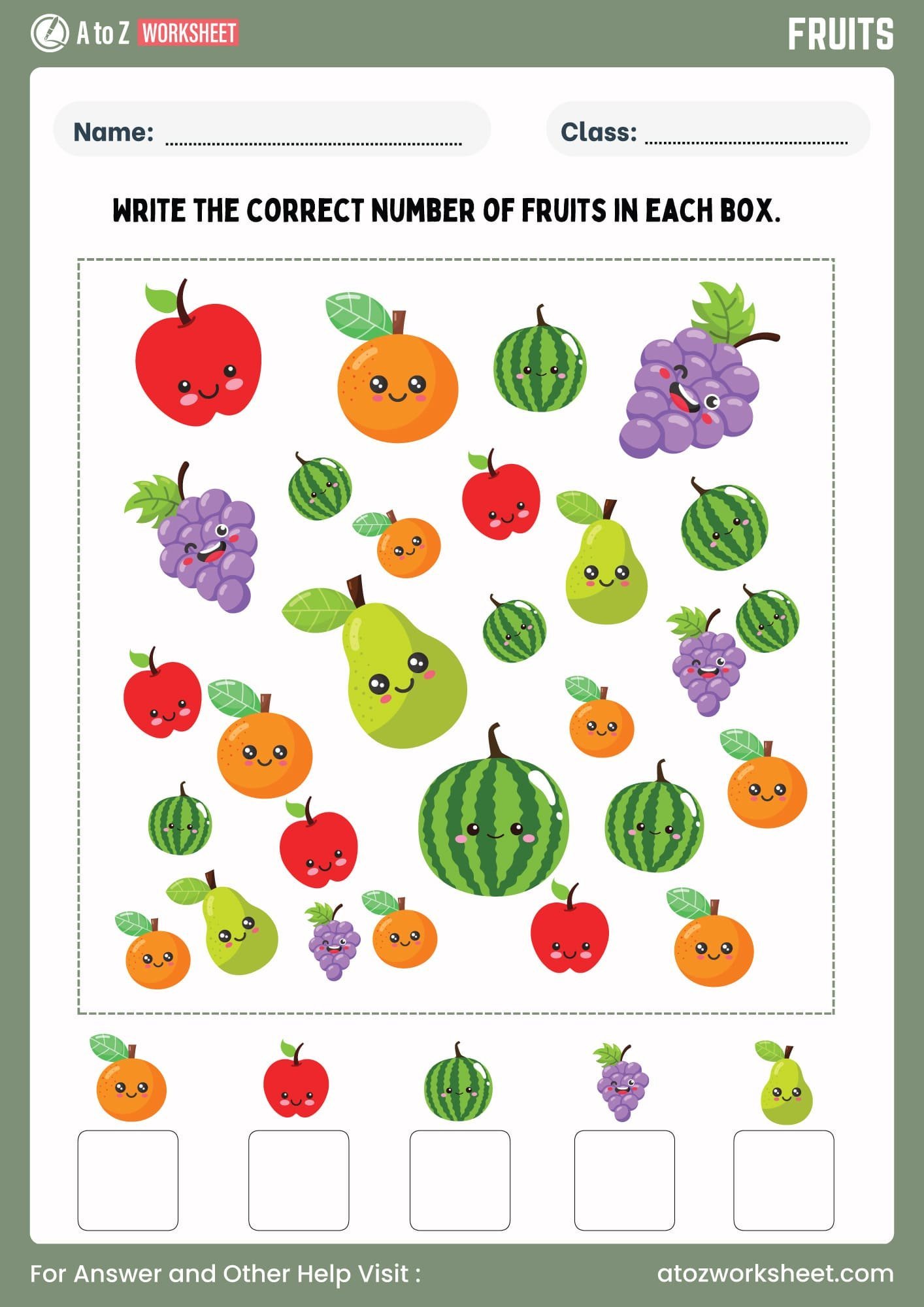Fruits Name Worksheet Free Printable PDF Activities A To Z Worksheet Fruits Name Worksheet Free Printable PDF Activities A To Z Worksheet